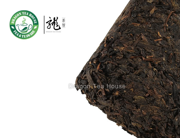 Hei Zhuan Cha * Hu Nan Baishaxi Black Tea Brick 75g - Dragon Tea House