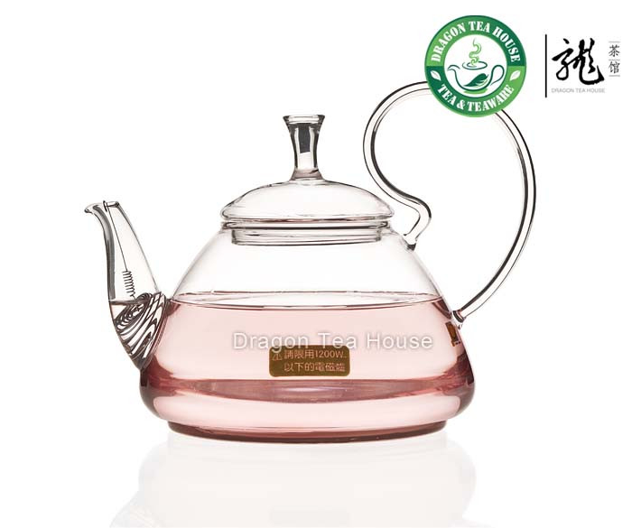 Glass Water Kettle for Induction Cooker 1000ml CK-028AB - Dragon Tea House