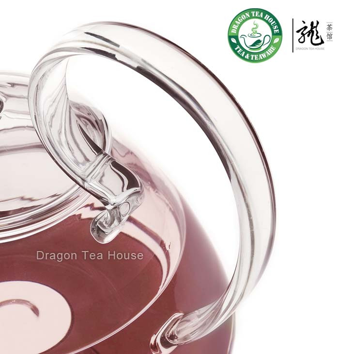 Glass Water Kettle for Induction Cooker 1000ml CK-028AB - Dragon Tea House