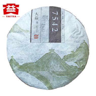 TAETEA Brand 7542 Pu-erh Tea 2015 357g Raw - Dragon Tea House
