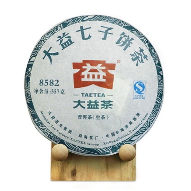 TAETEA Brand 8582 Pu-erh Tea 2016 357g Raw - Dragon Tea House