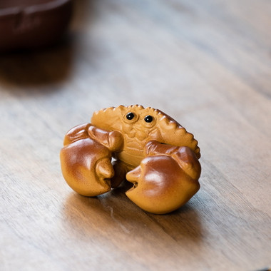 Handmade Yixing Zisha Clay Tea Pet Pang Xie Xiang Cha - Dragon Tea House