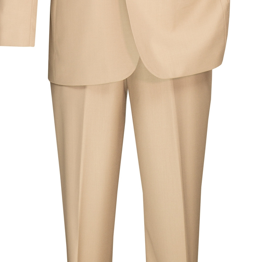 Vinci 2-Button Suit with Hidden Adjustable Waist Flat Front Slacks ...