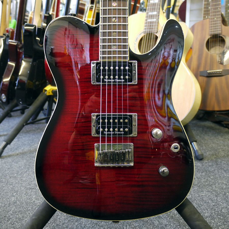 Fender Special Edition Custom Telecaster FMT HH - Black Cherry Burst ...
