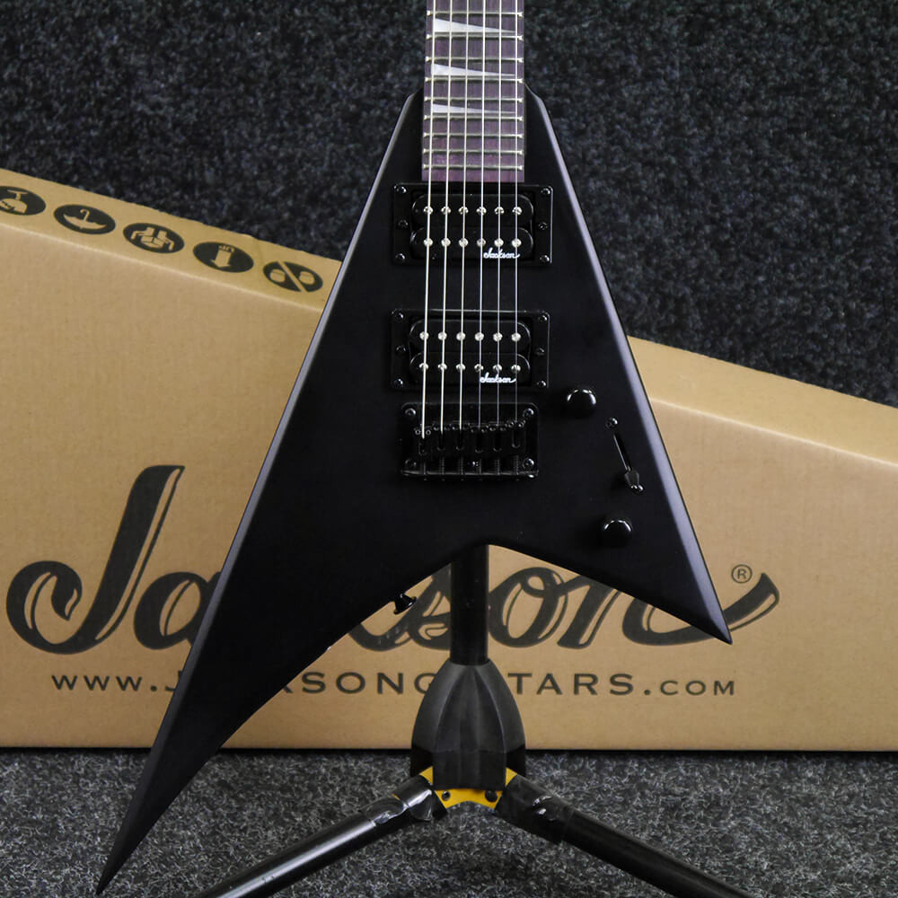 Jackson JS1X RR Minion AH FB - Satin Black w/Box - 2nd Hand
