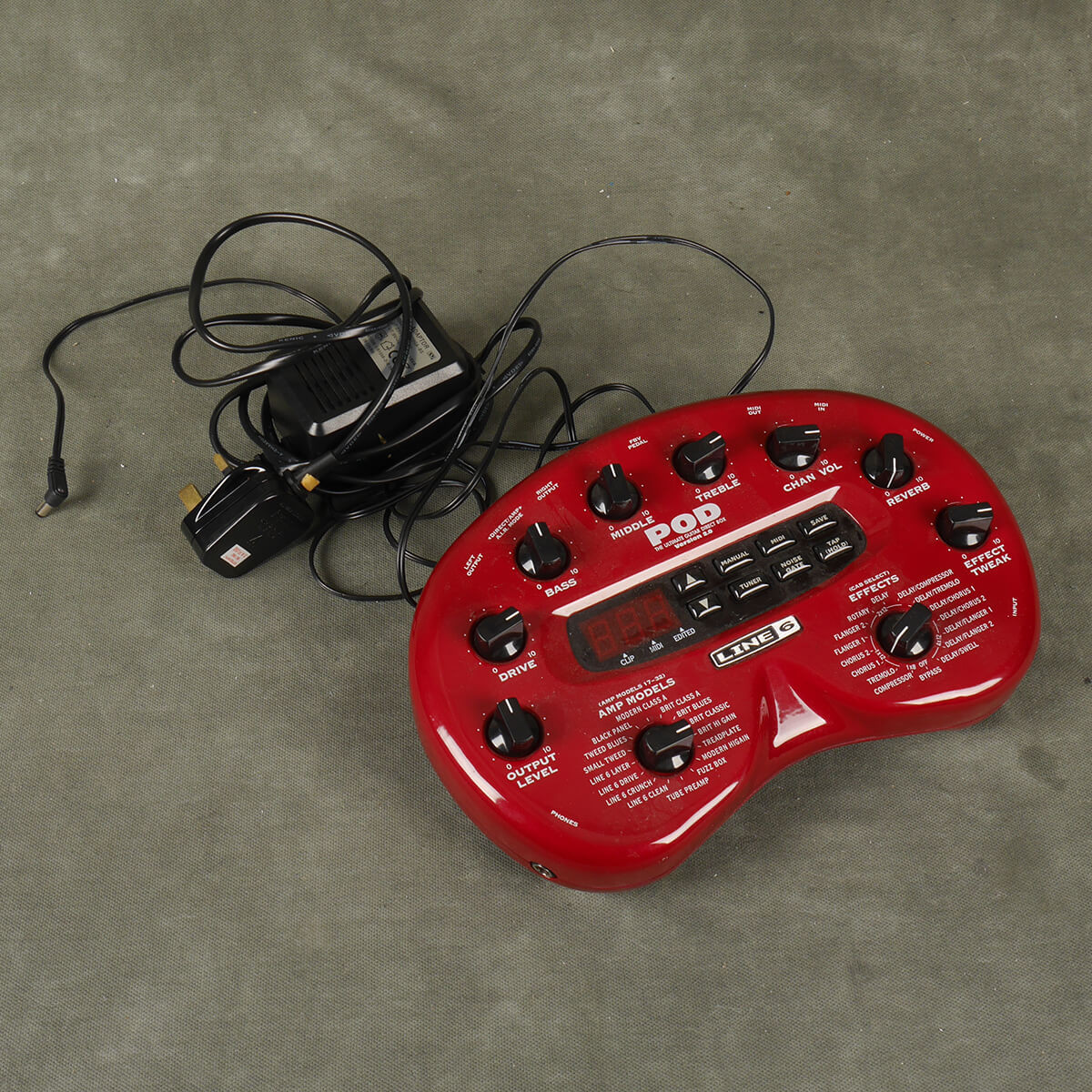 Line 6 Pod V2 Multi-FX Unit w/PSU - 2nd Hand