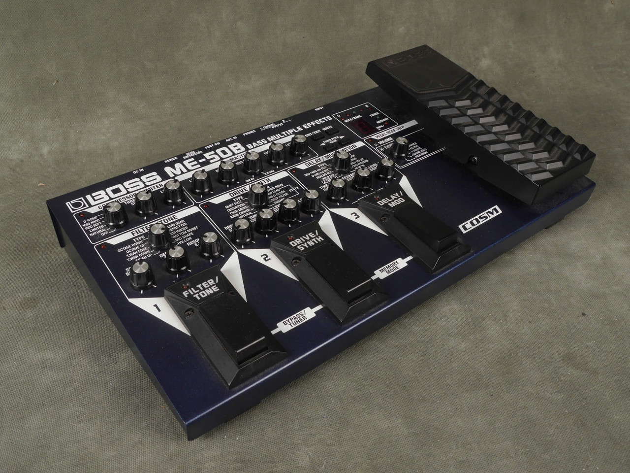 Boss ME-50B Bass FX Processor & PSU - 2nd Hand
