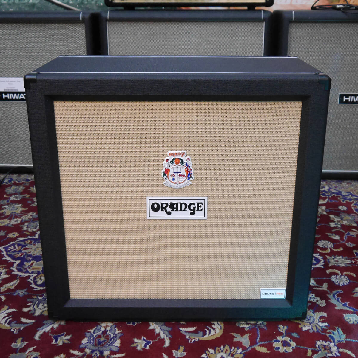 Orange CRPRO412 Crush Pro 412 Cabinet Black - 2nd Hand **COLLECTION ONLY**