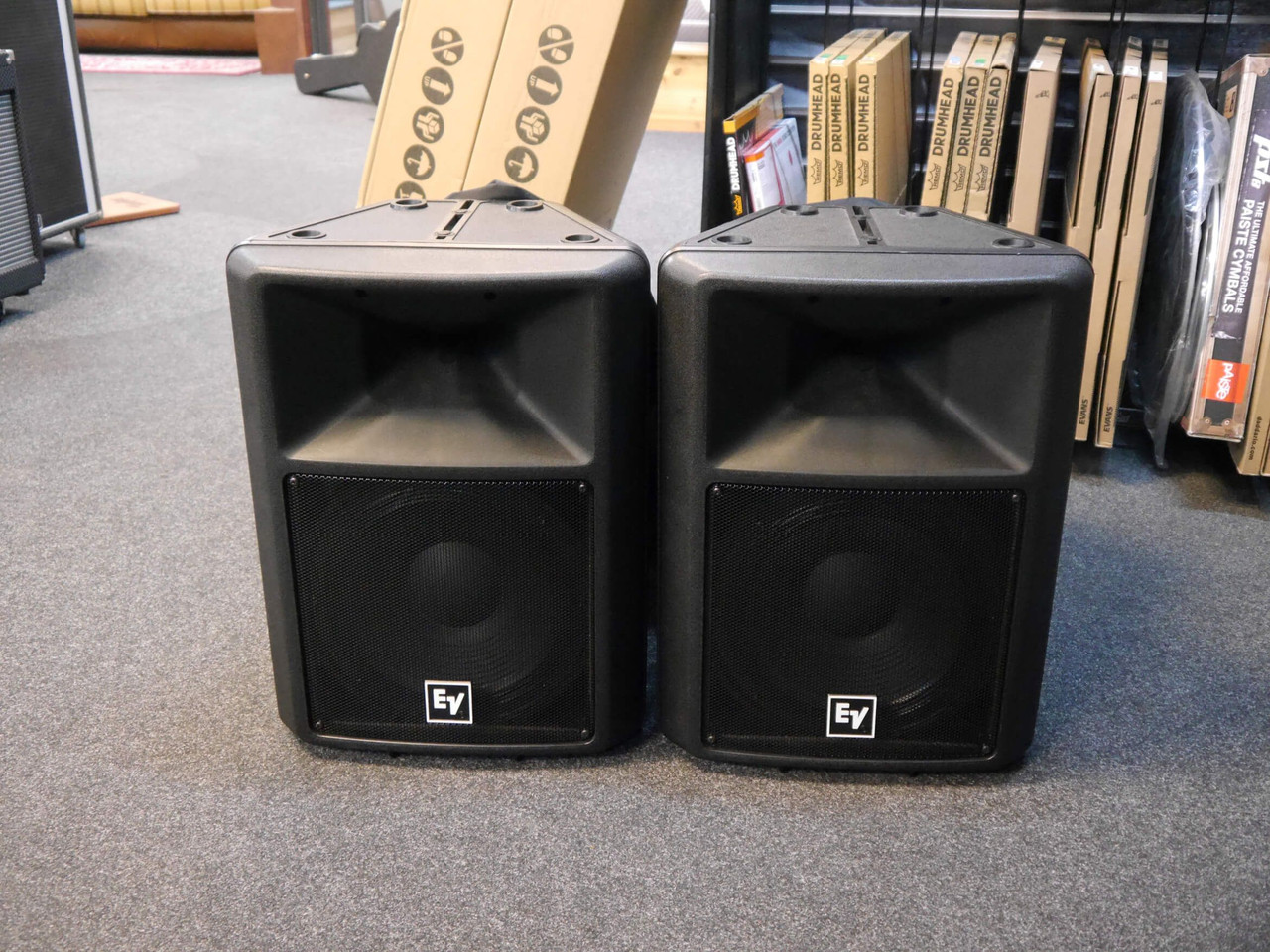Electro Voice SX100+ Speakers - Pair w/Cover - 2nd Hand
