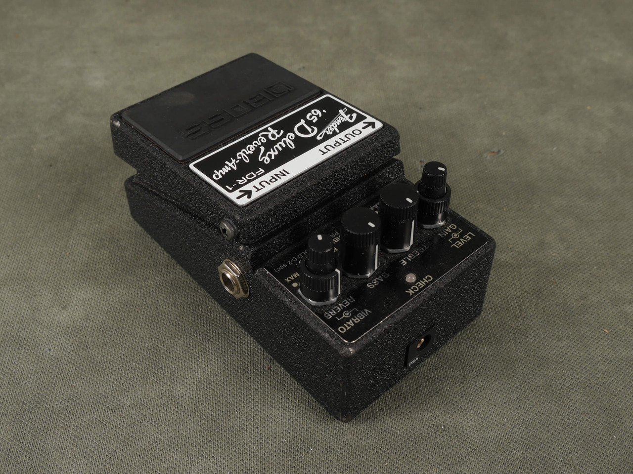 Boss FDR-1 Fender 65 Deluxe Reverb FX Pedal - 2nd Hand