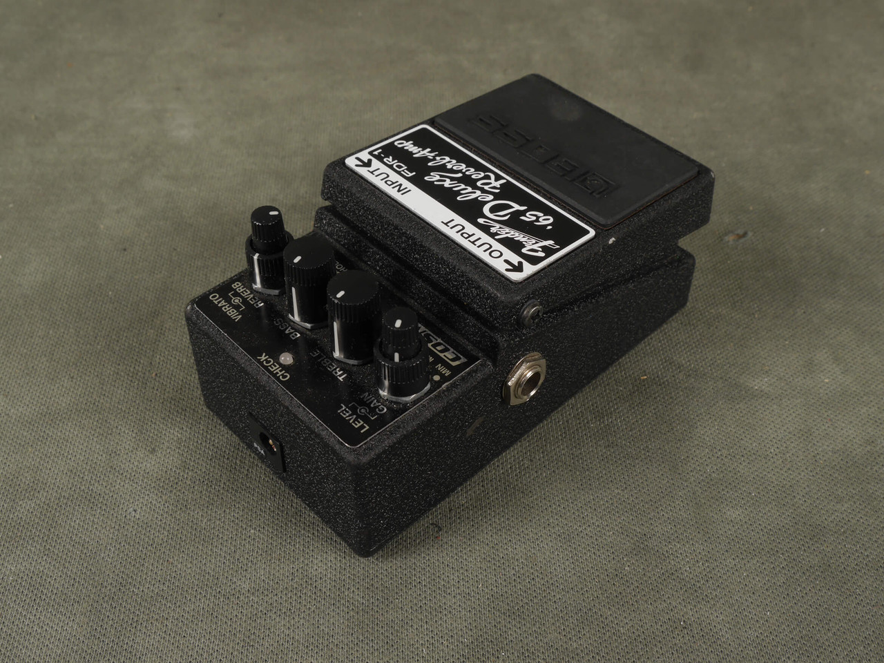 Boss FDR-1 Fender 65 Deluxe Reverb FX Pedal - 2nd Hand