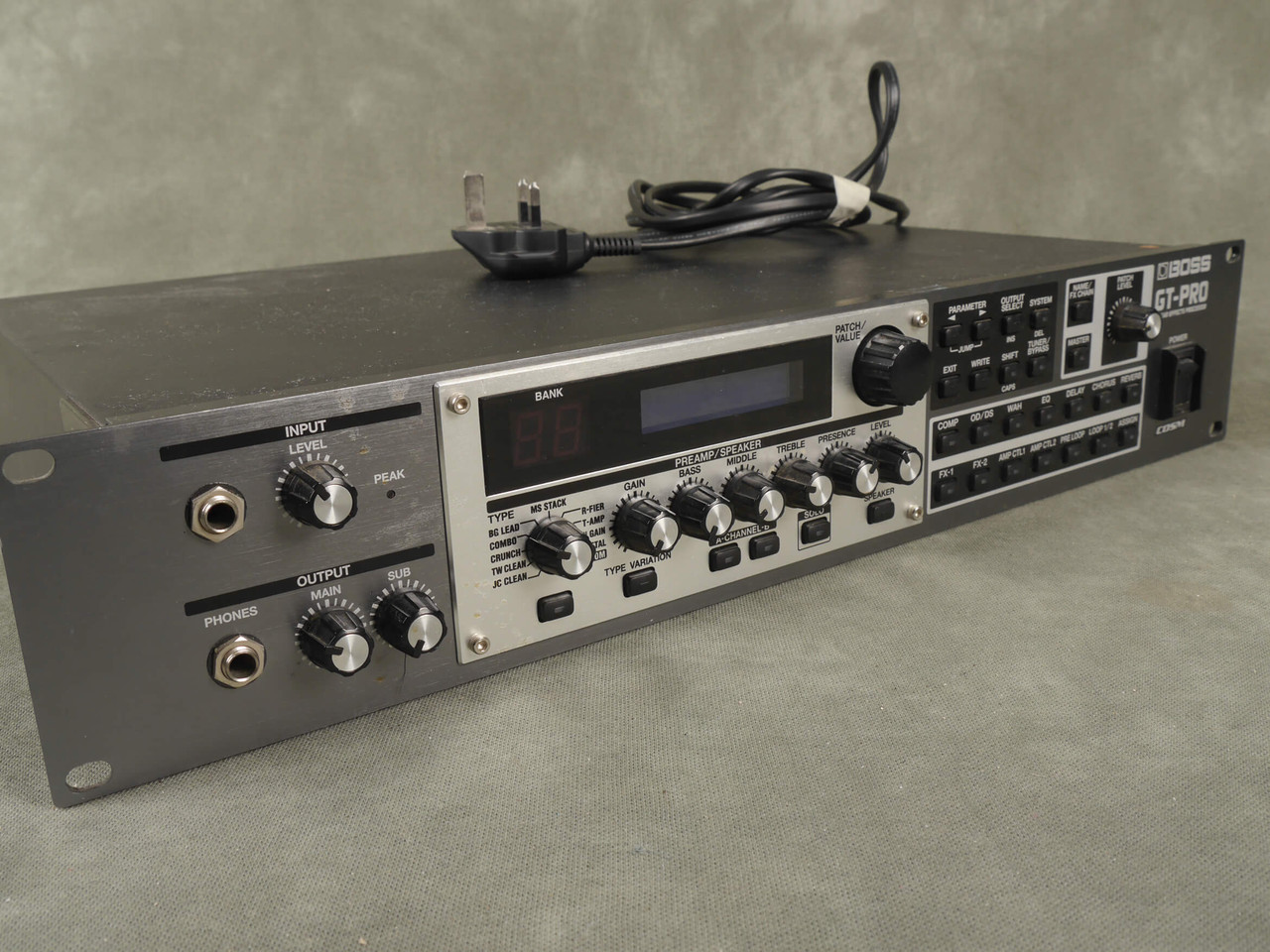 Boss GT Pro Guitar Rackmount Multi FX Processor - 2nd Hand