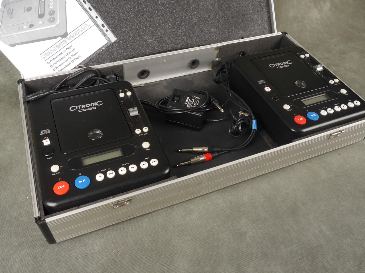 Citronic CD-S2 Pair of CD Players w/Box - 2nd Hand