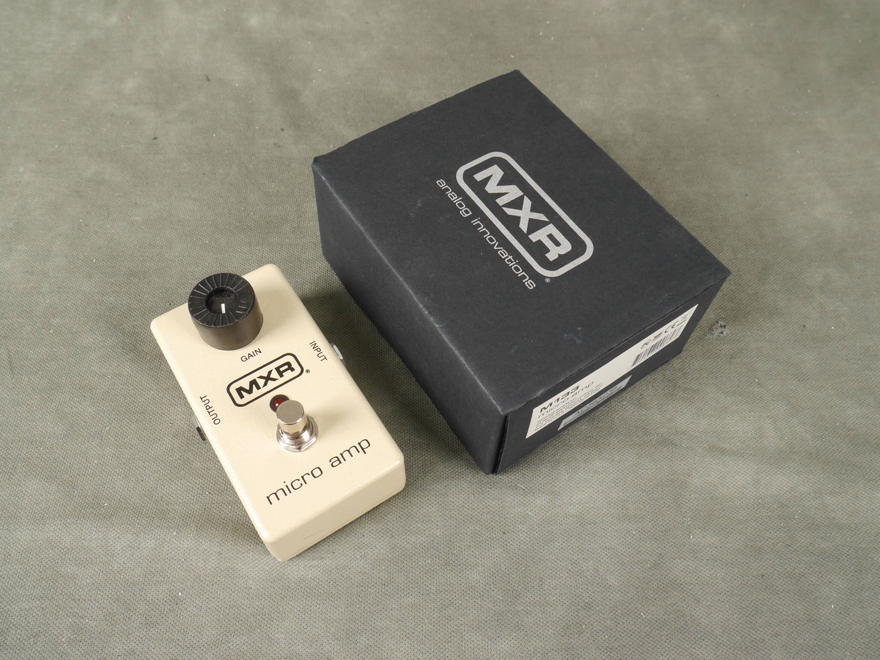 MXR Micro Amp Overdrive FX Pedal w/Box - 2nd Hand