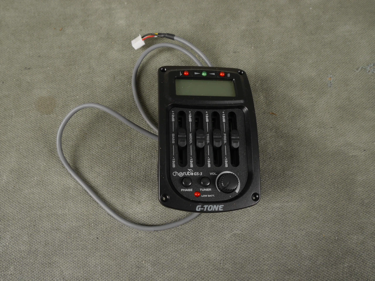 G Tone GS-3 Acoustic Guitar Preamp w/Box - 2nd Hand