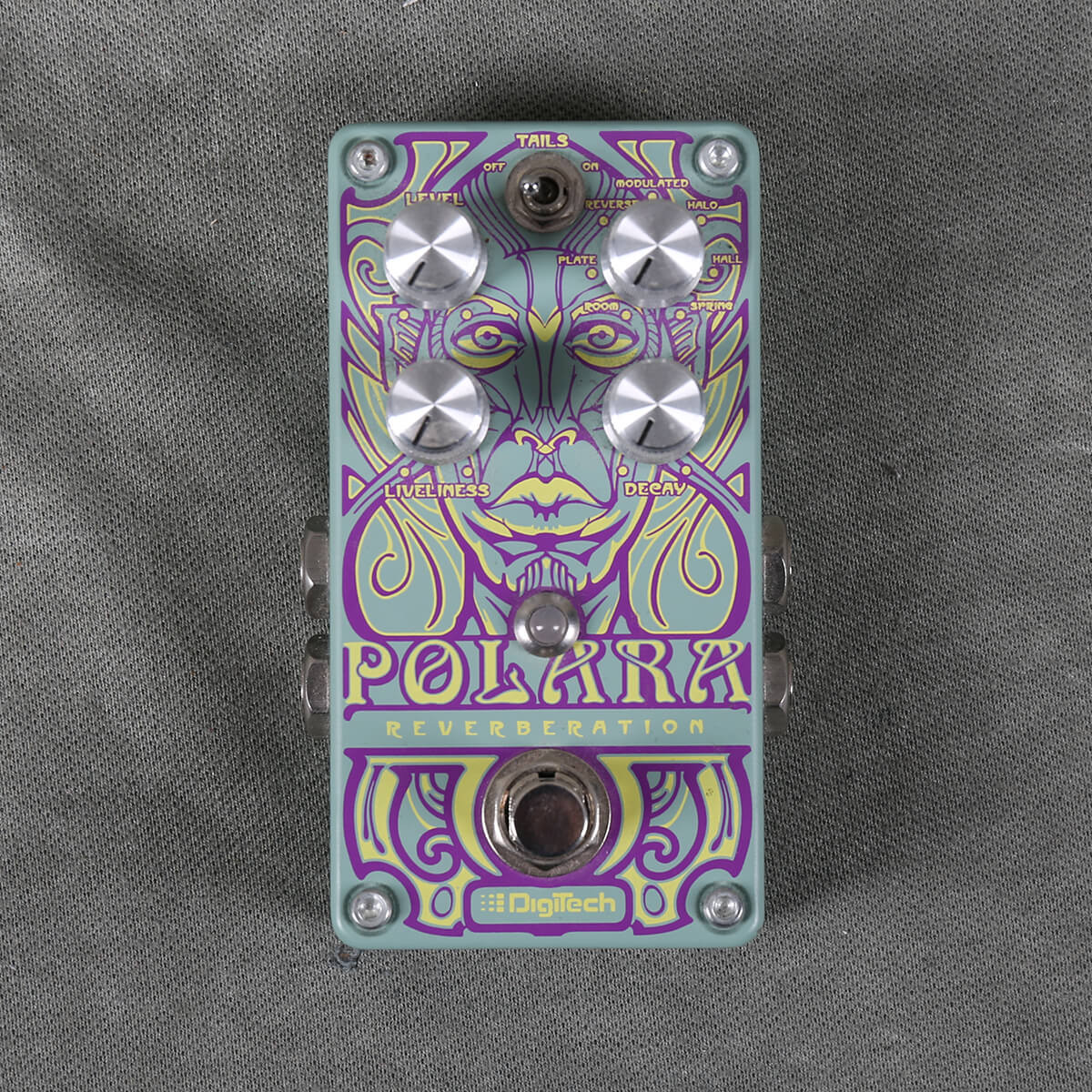 Digitech Polara Stereo Reverb FX Pedal - 2nd Hand