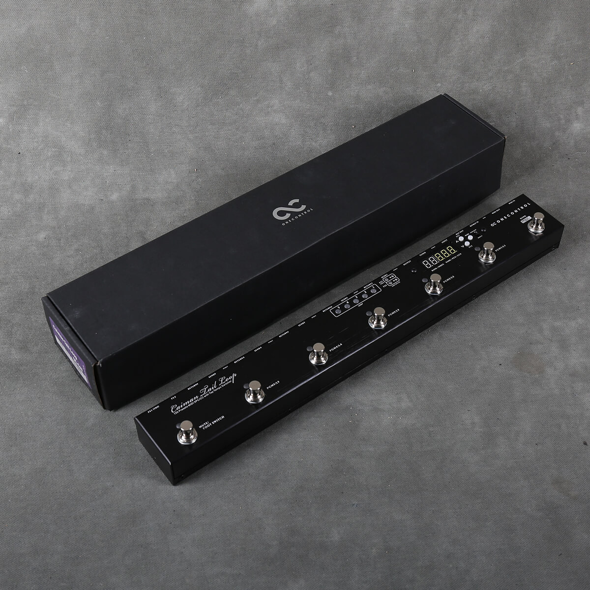 One Control Caiman Tail Loop Switchable Loop Pedal w/Box - 2nd Hand