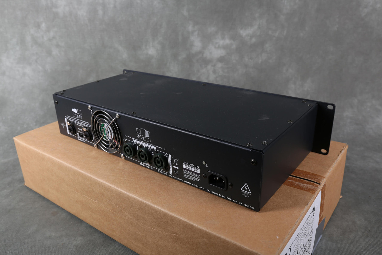 Matrix GT1000FX-2U Power Amplifier w/Box & PSU - 2nd Hand
