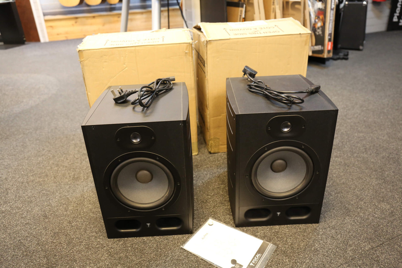 Focal 80 Active Powered Monitors - PAIR w/Box & PSU - 2nd Hand