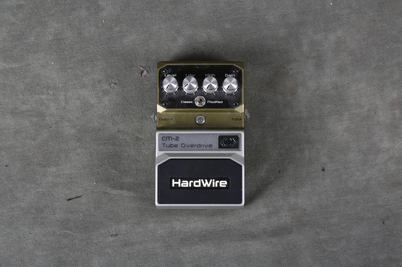 Digitech CM2 Hardwire Tube Overdrive FX Pedal w/Box - 2nd Hand