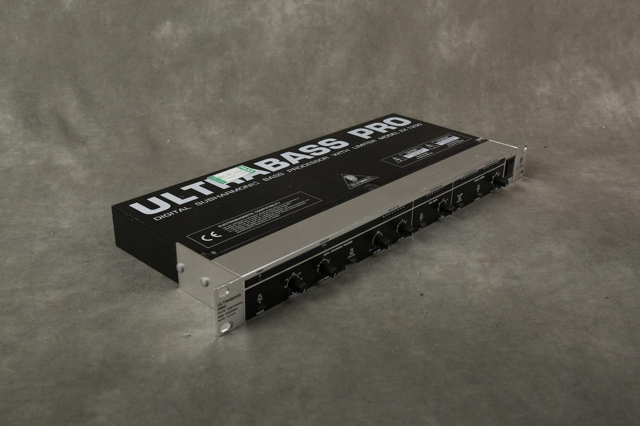 Behringer EX1200 Ultrabass Pro Digital Bass Processor with Limter - 2nd ...