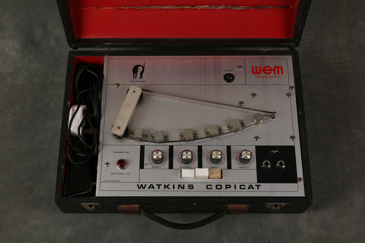 WEM Watkins Copicat Tape Echo FX Pedal **COLLECTION ONLY** - 2nd Hand
