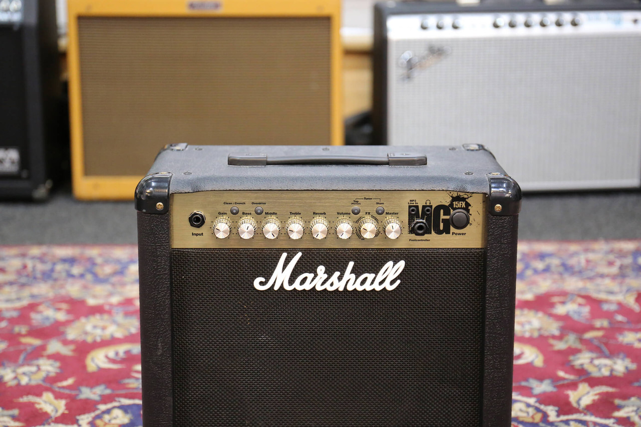 Marshall MG15FX with Footswitch 2nd Hand | Rich Tone Music