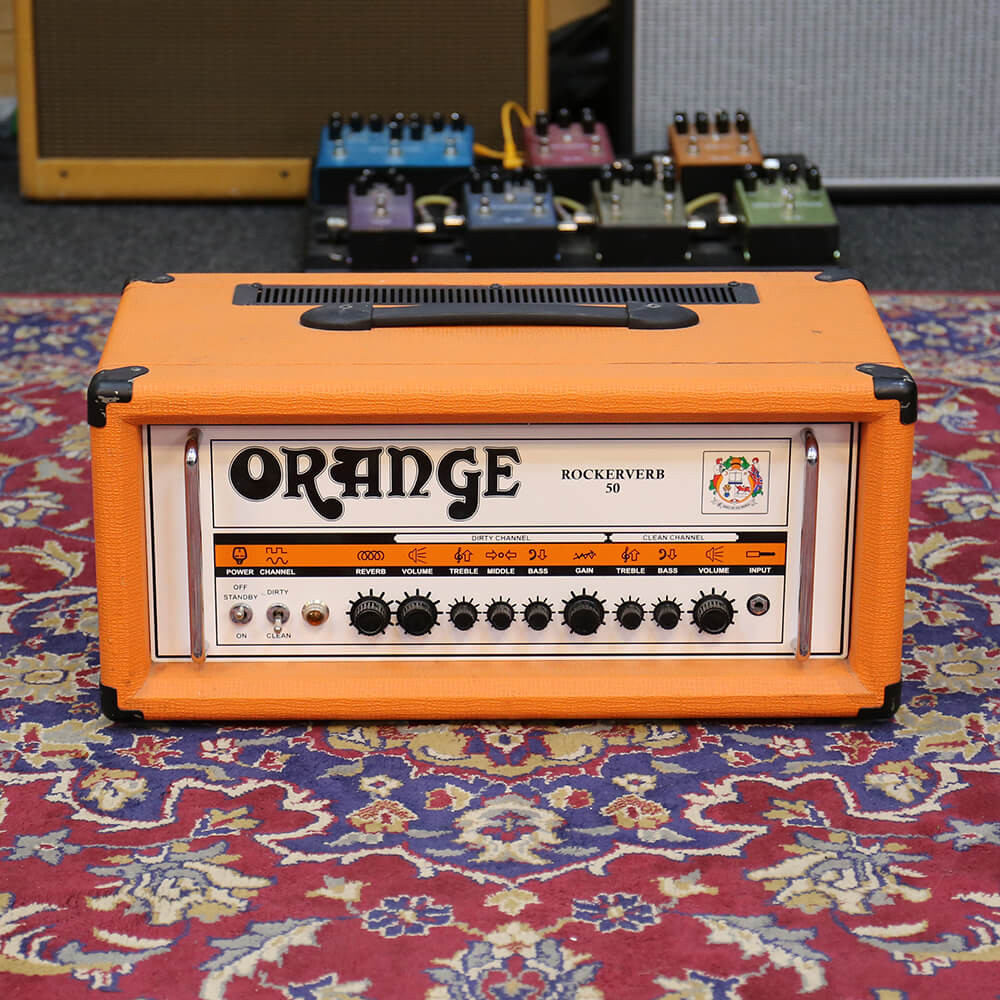 Orange Rockerverb 50 Mk1 Head 2nd Hand | Rich Tone Music