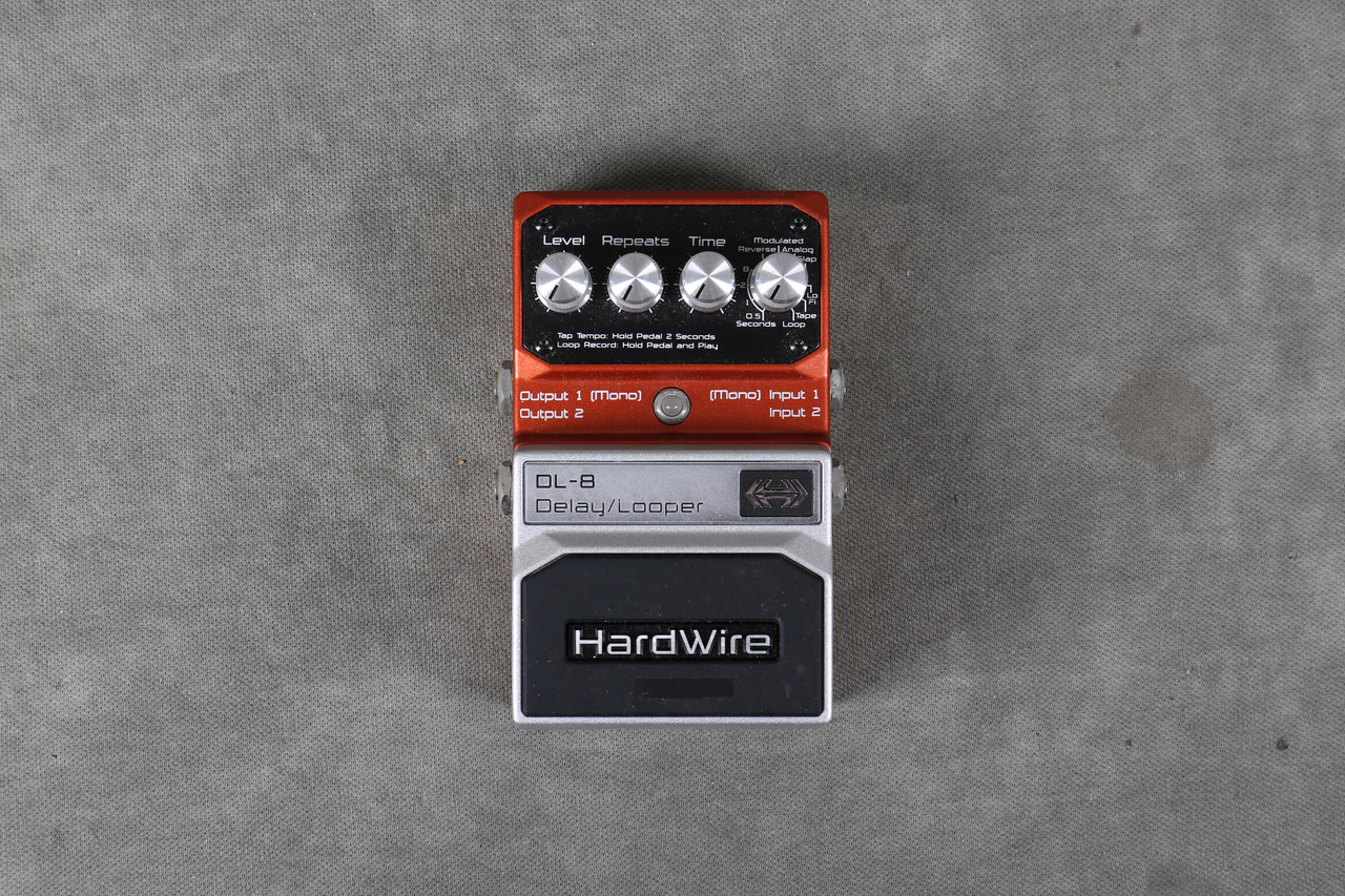 Digitech Hardwire DL8 Delay Looper 2nd Hand | Rich Tone Music