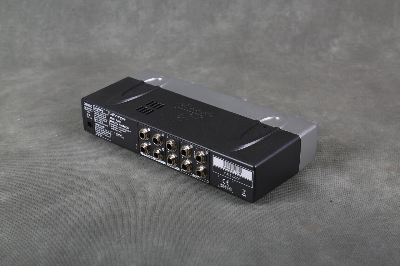 Behringer MINIAMP AMP800 Headphone Amplifier 2nd Hand | Rich Tone Music