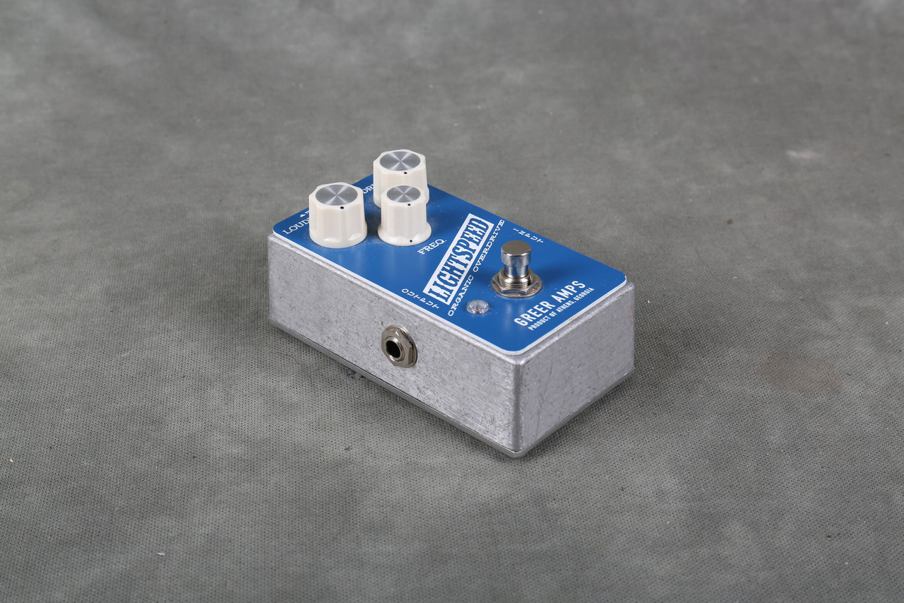 Greer Lightspeed Organic Overdrive Pedal 2nd Hand | Rich Tone Music