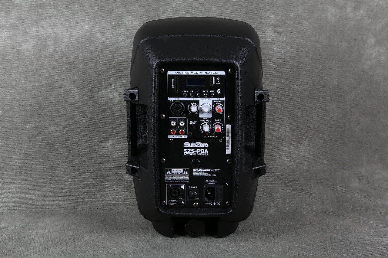 Sub Zero SZS-P8A Active PA Speaker 2nd Hand | Rich Tone Music