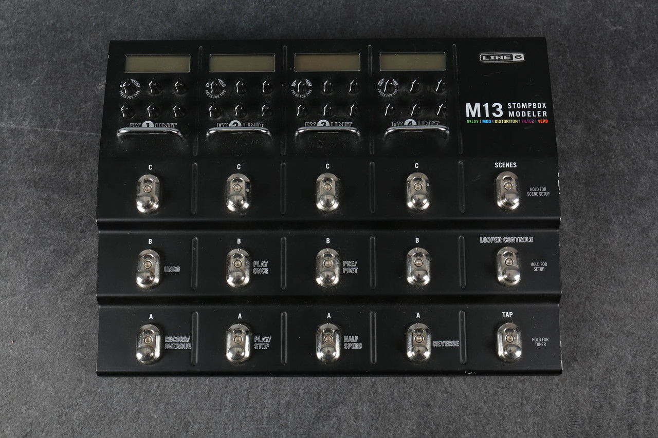 Line 6 M13 Stompbox Modeler with PSU 2nd Hand | Rich Tone Music