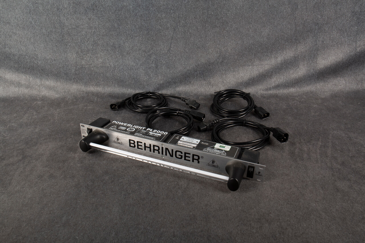 Behringer Powerlight PL2000 with Power Leads 2nd Hand | Rich Tone Music