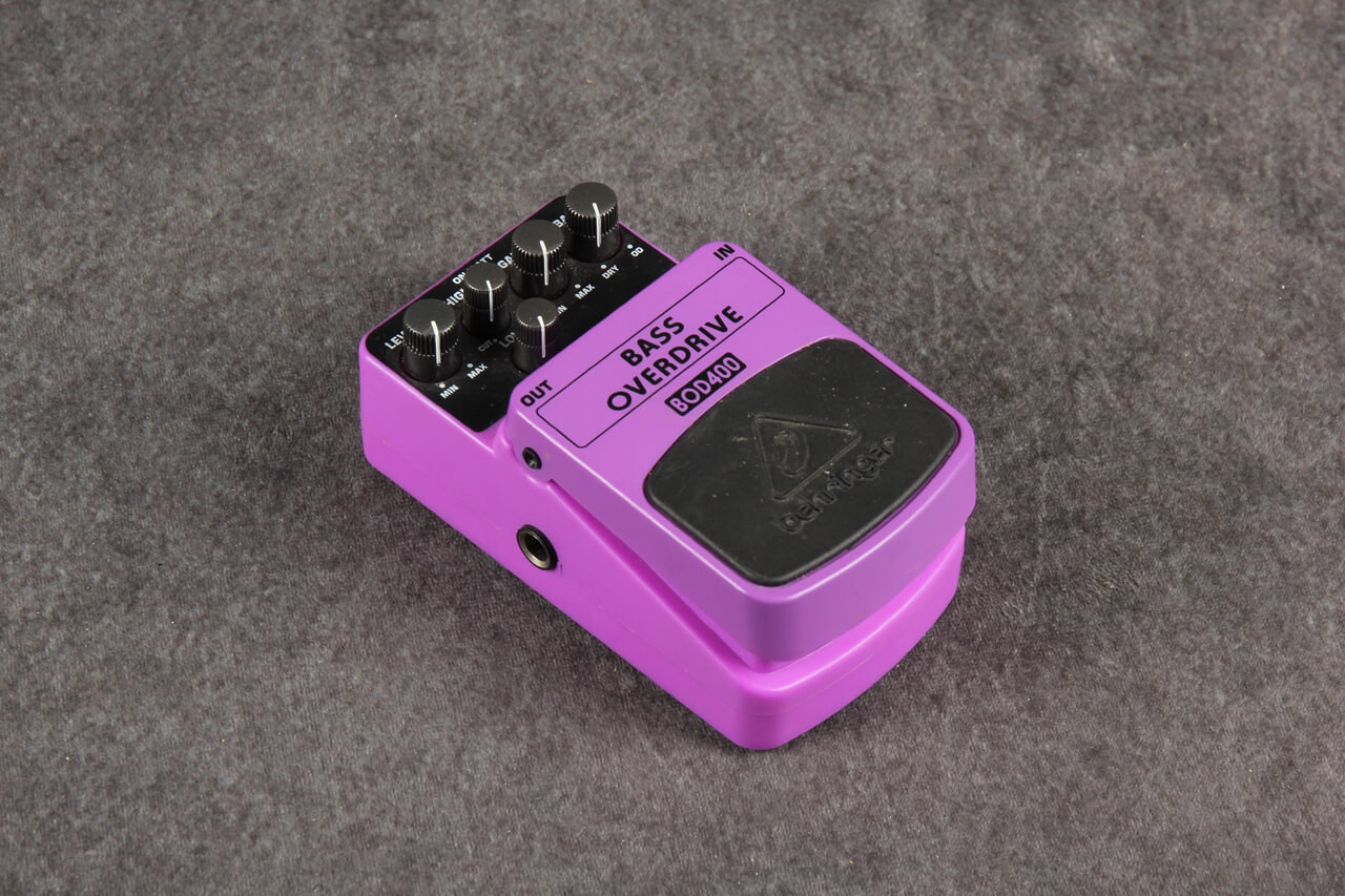 Behringer BOD400 Bass Overdrive Pedal 2nd Hand | Rich Tone Music