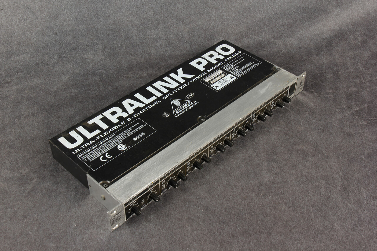 Behringer Ultralink Pro MX882 8-Channel Splitter Mixer 2nd Hand | Rich ...
