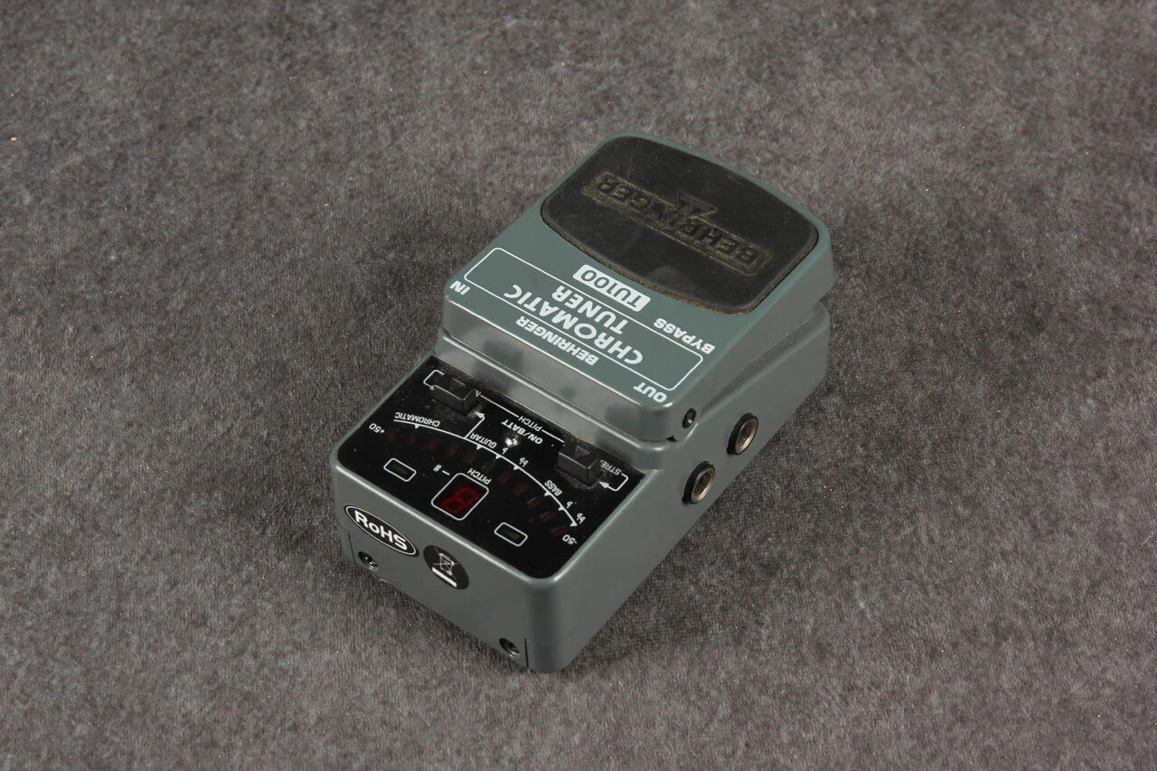 Behringer TU100 Tuner Pedal 2nd Hand | Rich Tone Music