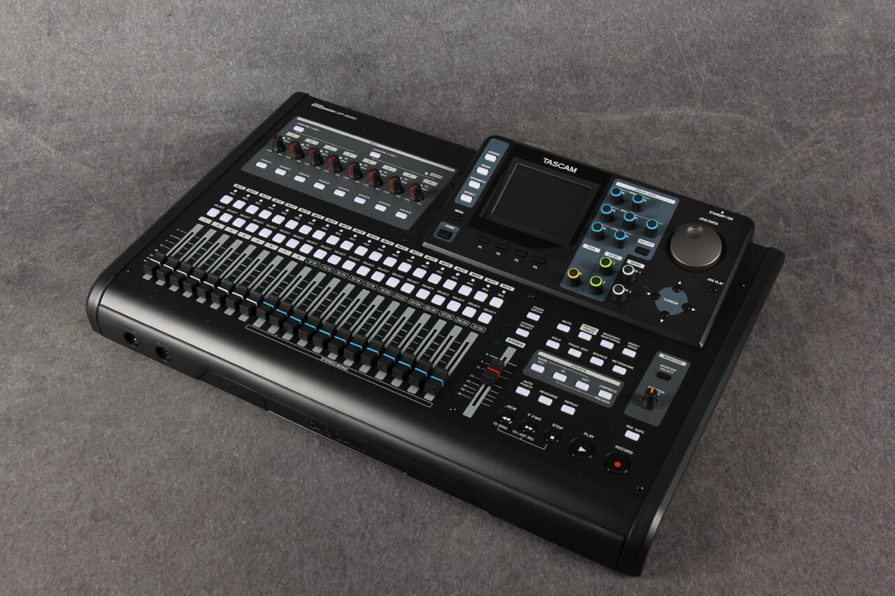 Tascam DP-32SD 32-Track Digital Portastudio with PSU 2nd Hand | Rich ...