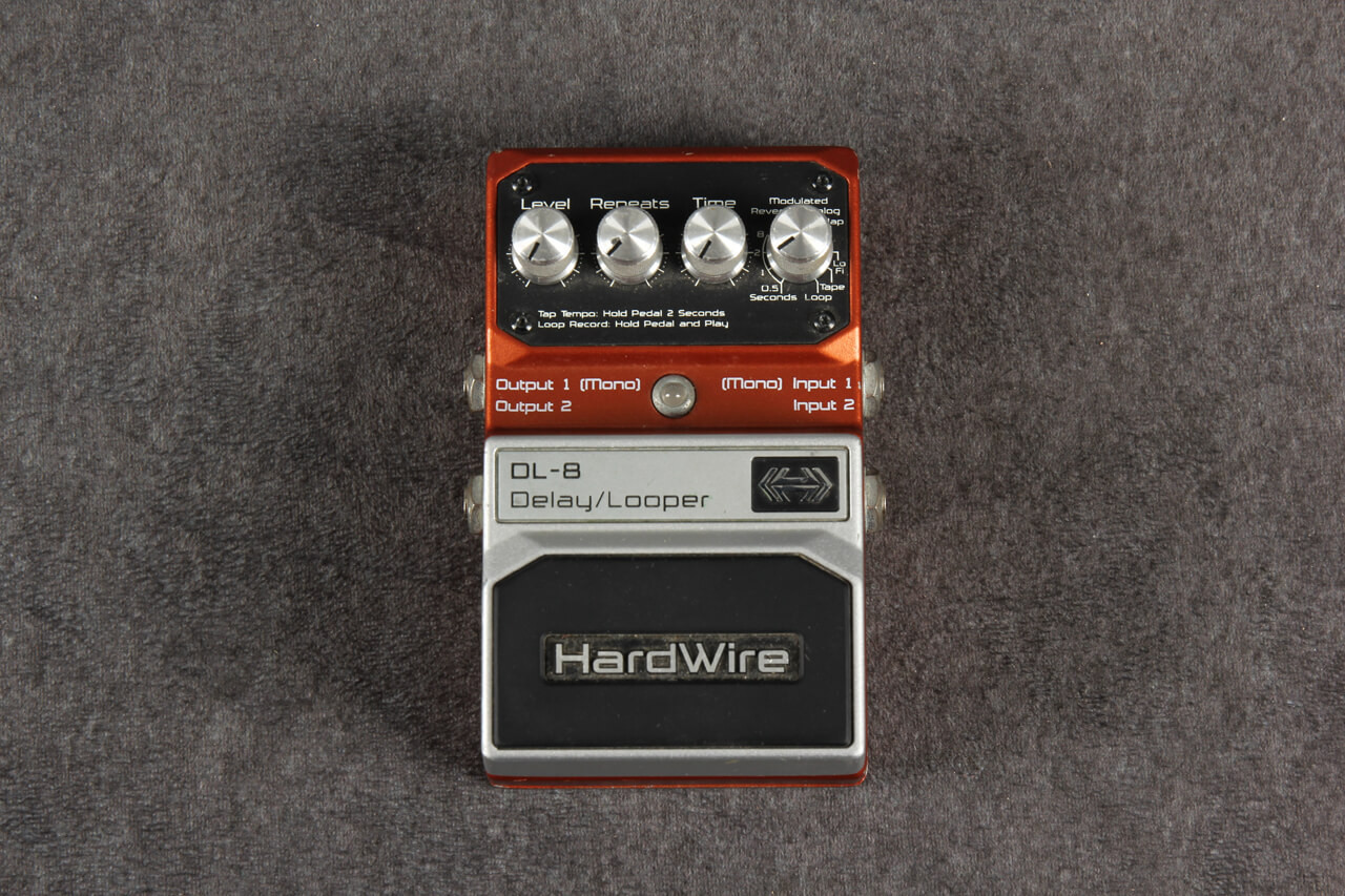 DigiTech Hardwire DL-8 Delay Looper 2nd Hand | Rich Tone Music