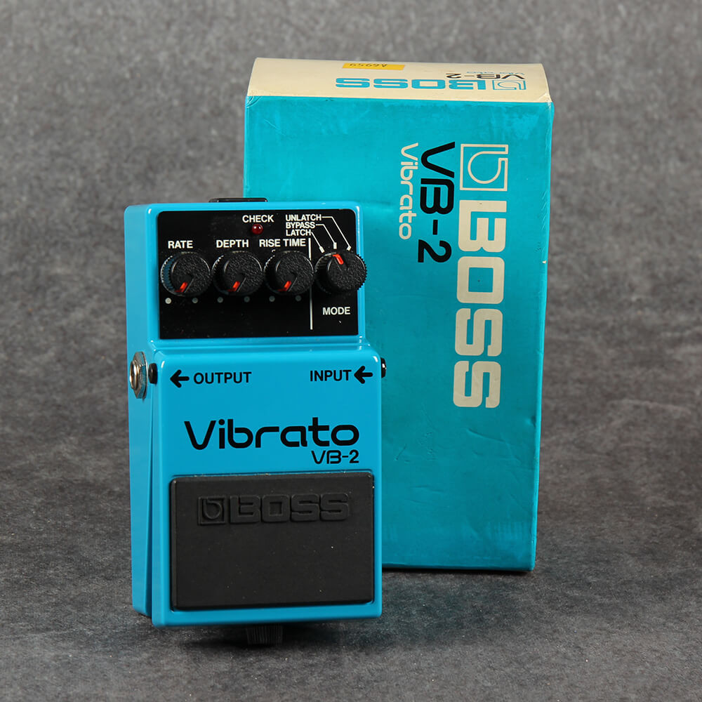 Boss VB-2 Vibrato Made in Japan 2nd Hand | Rich Tone Music