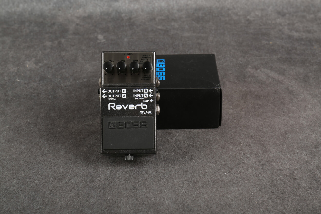 Boss RV-6 Reverb Pedal 2nd Hand | Rich Tone Music