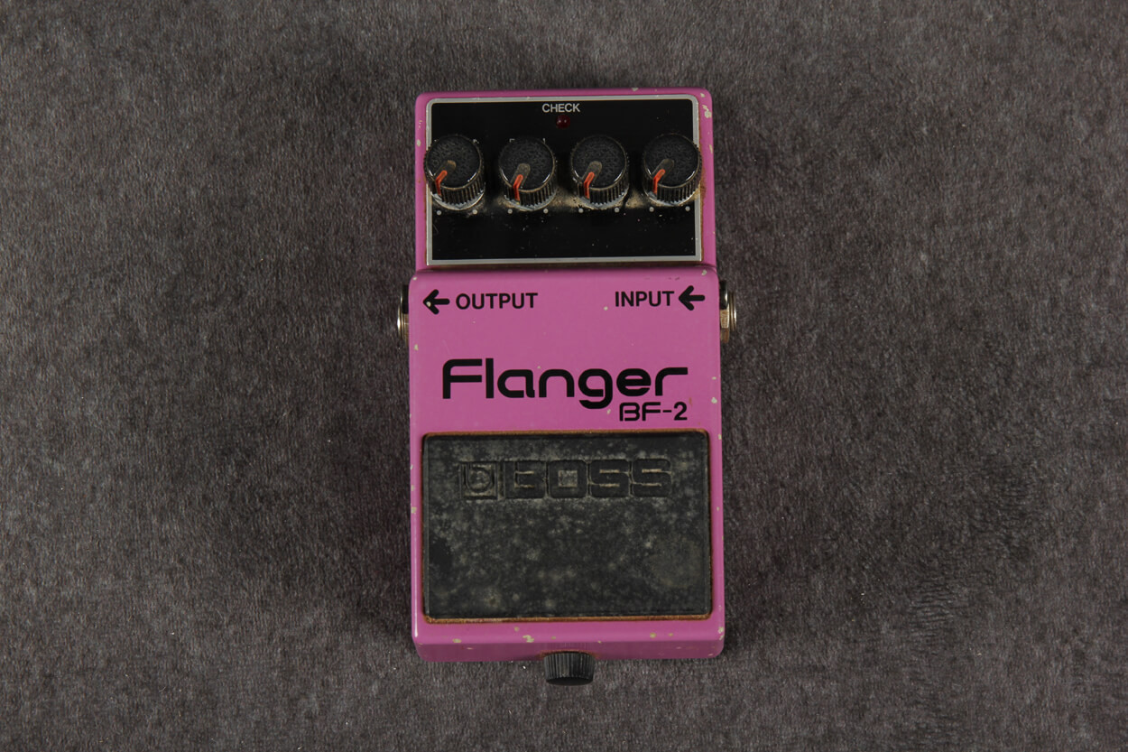 Boss BF-2 Flanger Pedal Made in Japan 2nd Hand | Rich Tone Music
