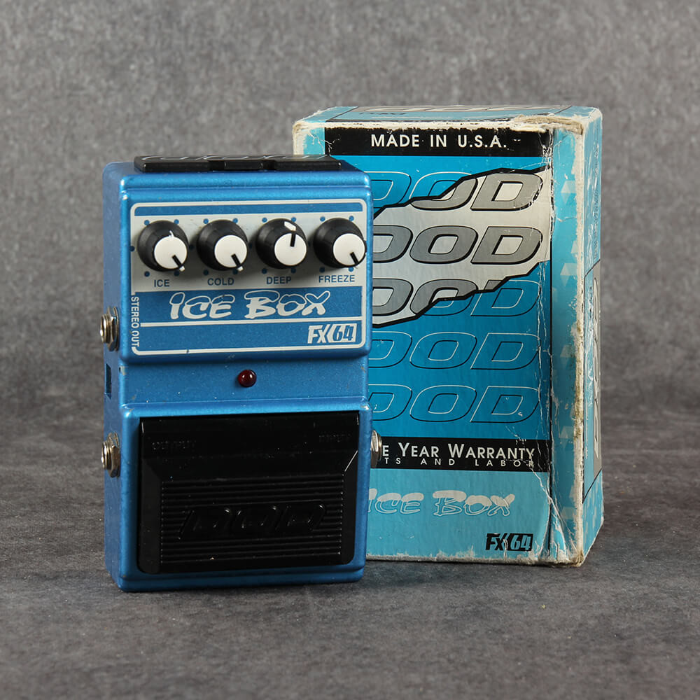 DOD FX64 Ice Box Stereo Chorus Pedal 2nd Hand | Rich Tone Music