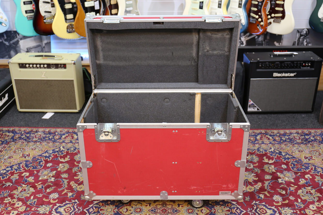 Flight Case Trunk Red 800L x 400W x 500D 2nd Hand | Rich Tone Music
