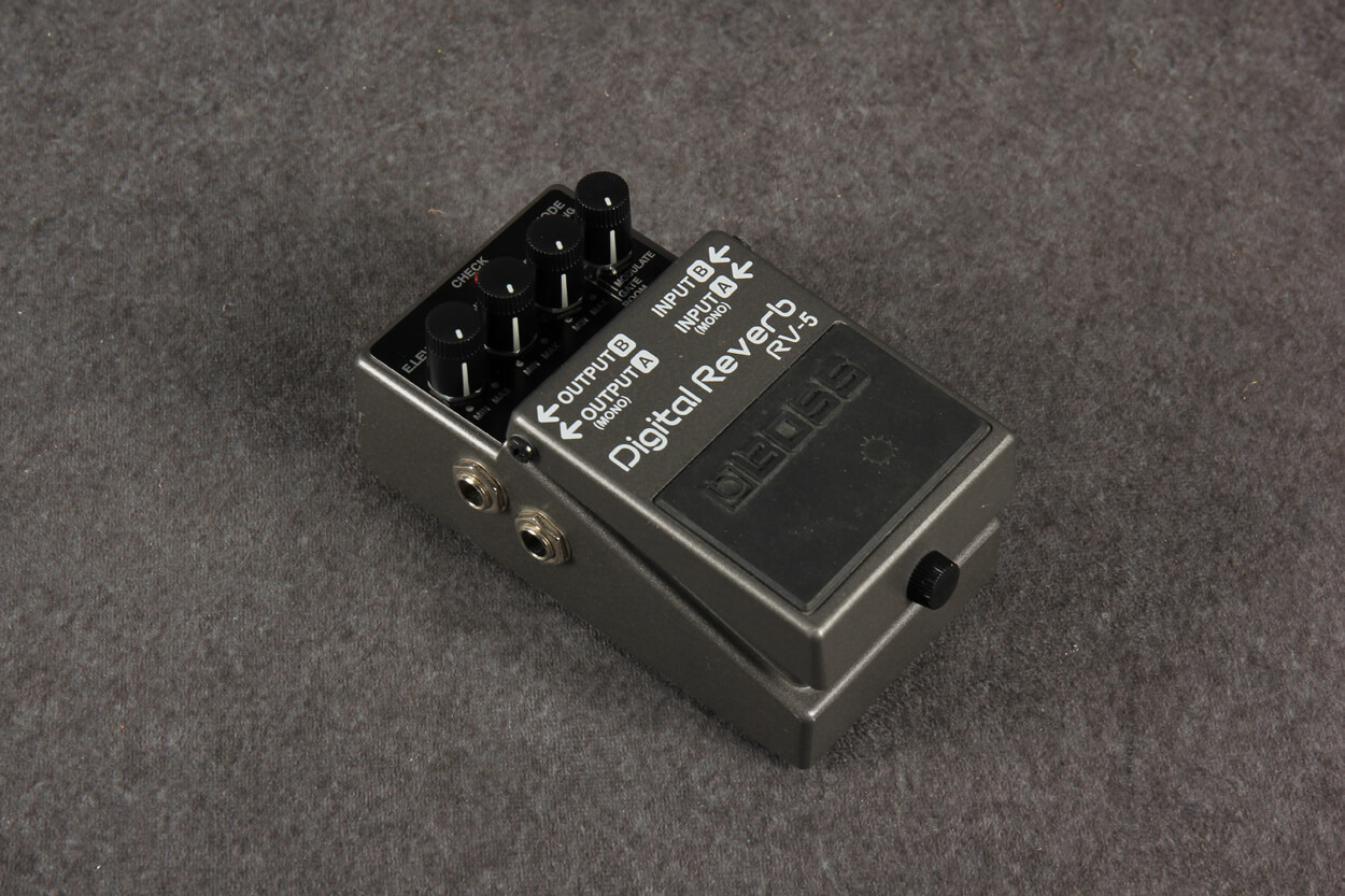 Boss RV-5 Digital Reverb Pedal 2nd Hand | Rich Tone Music