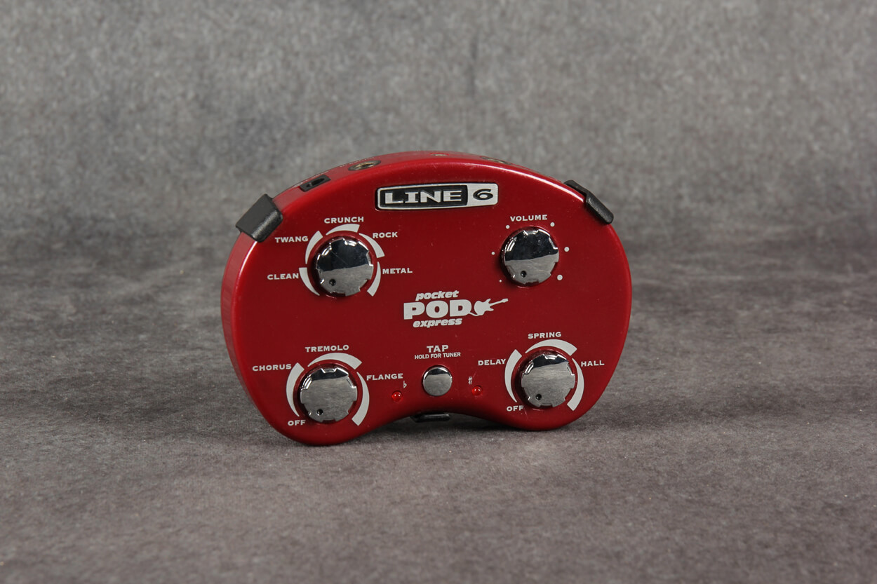 Line 6 Pocket Pod Guitar Amp Emulator 2nd Hand | Rich Tone Music