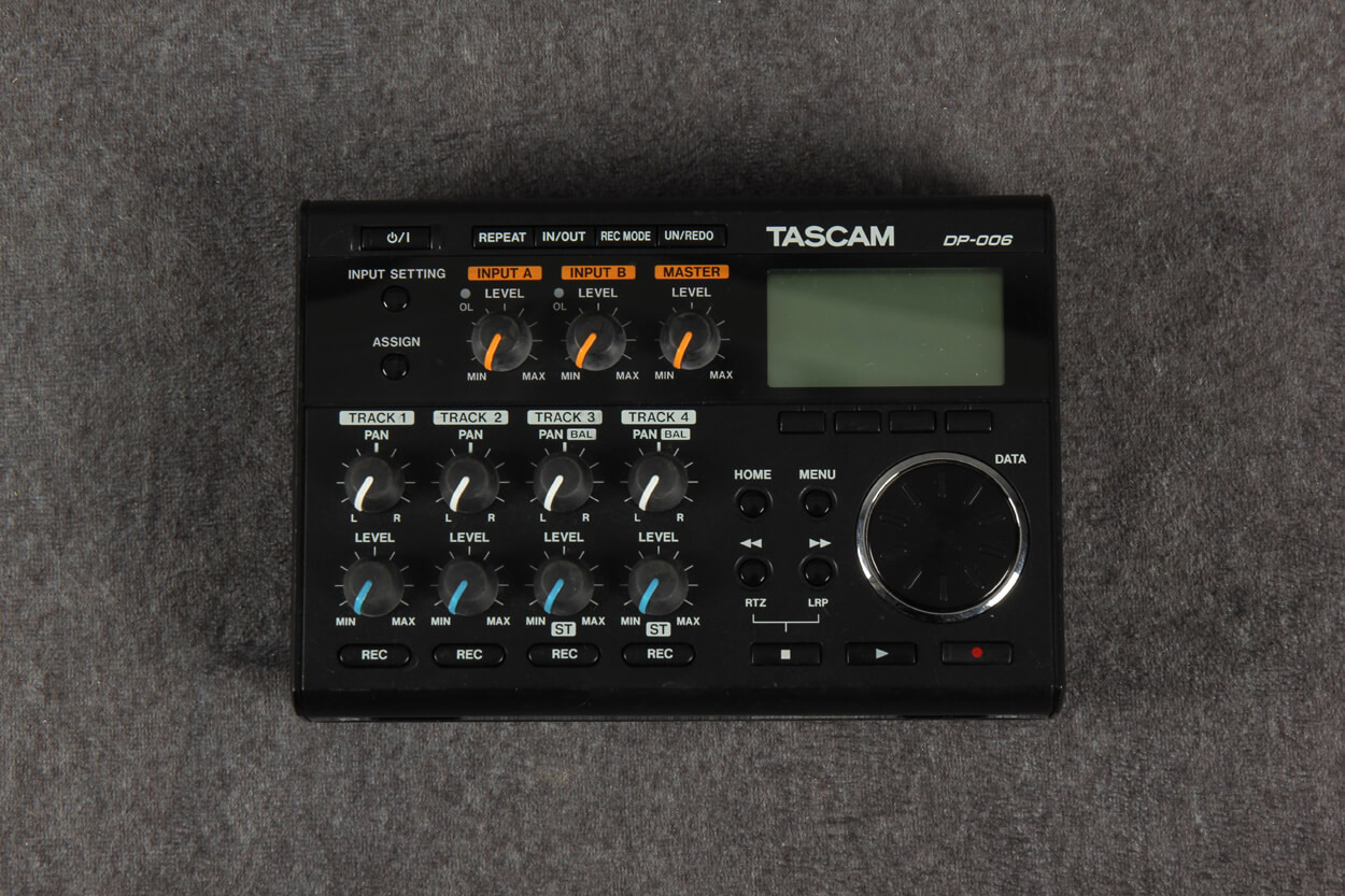 Tascam DP-006 Digital Portastudio Multitrack Recorder PSU 2nd Hand ...