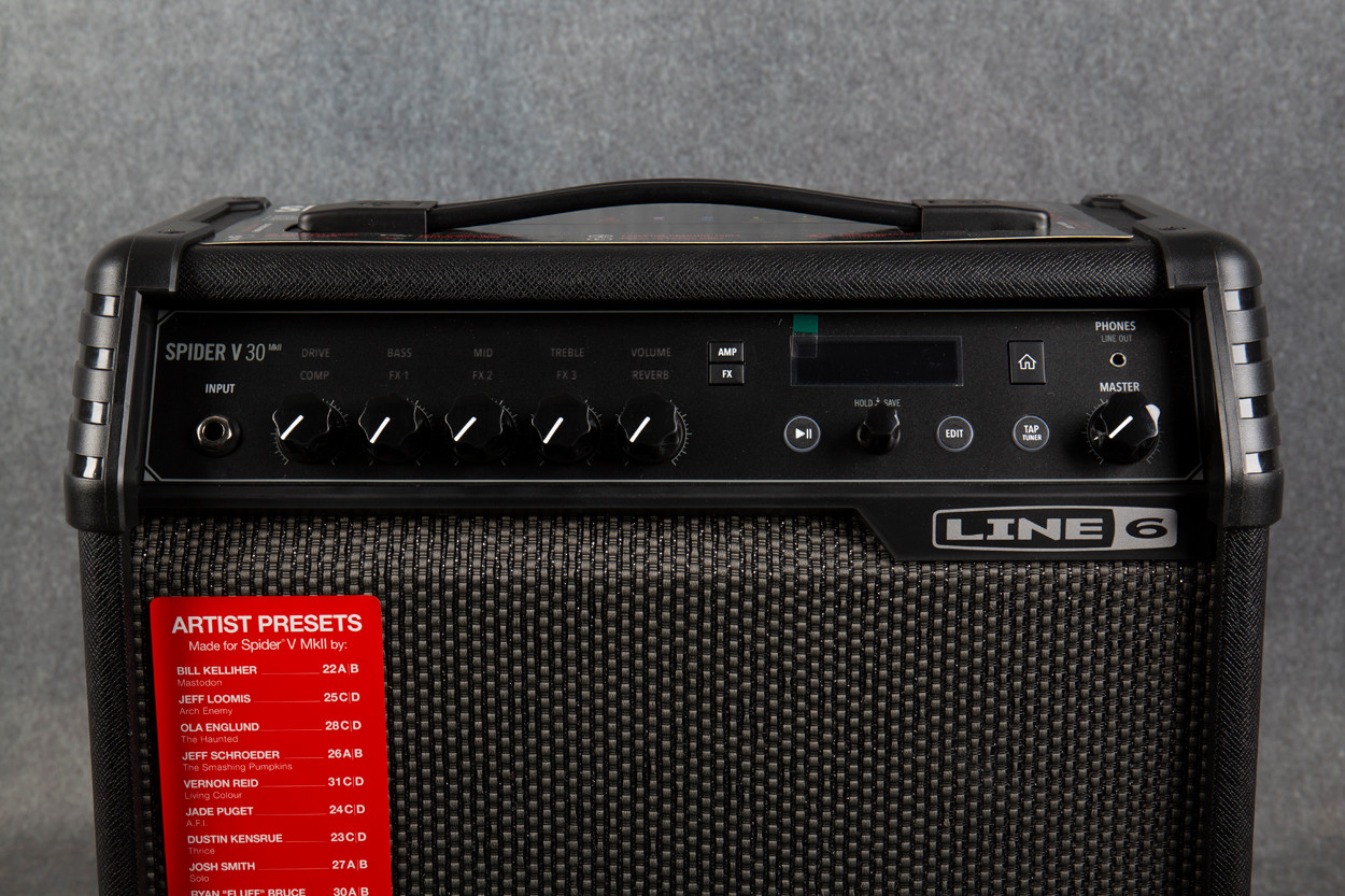 Line 6 Spider V 30 MkII Combo Modelling Amp 2nd Hand | Rich Tone Music