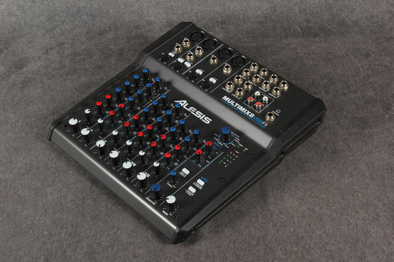 Alesis MultiMix 8 USB FX 8-Channel Mixer 2nd Hand | Rich Tone Music
