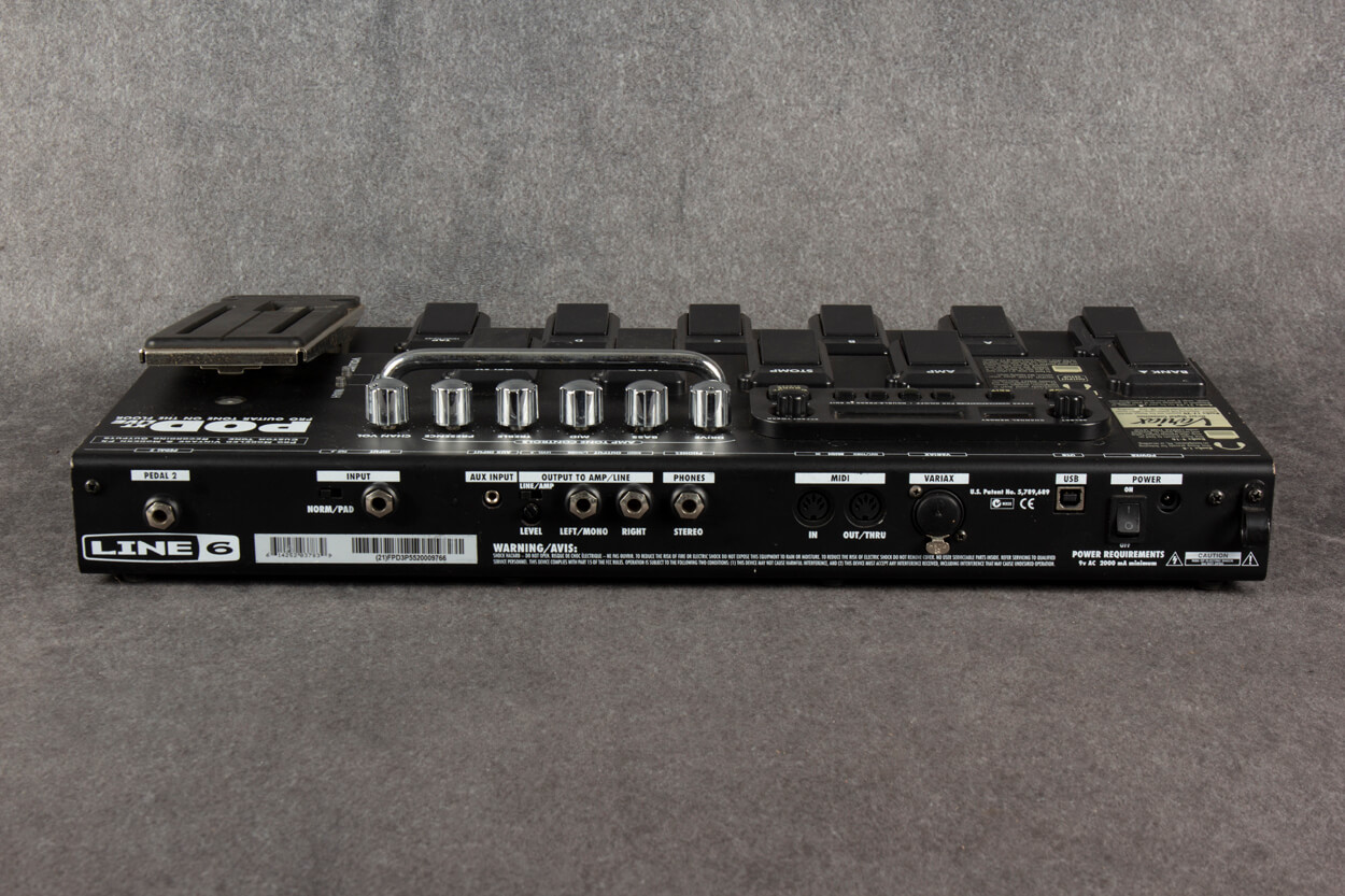 Line 6 POD XT Live Multi-Effect and Amp Modeler PSU 2nd Hand | Rich ...